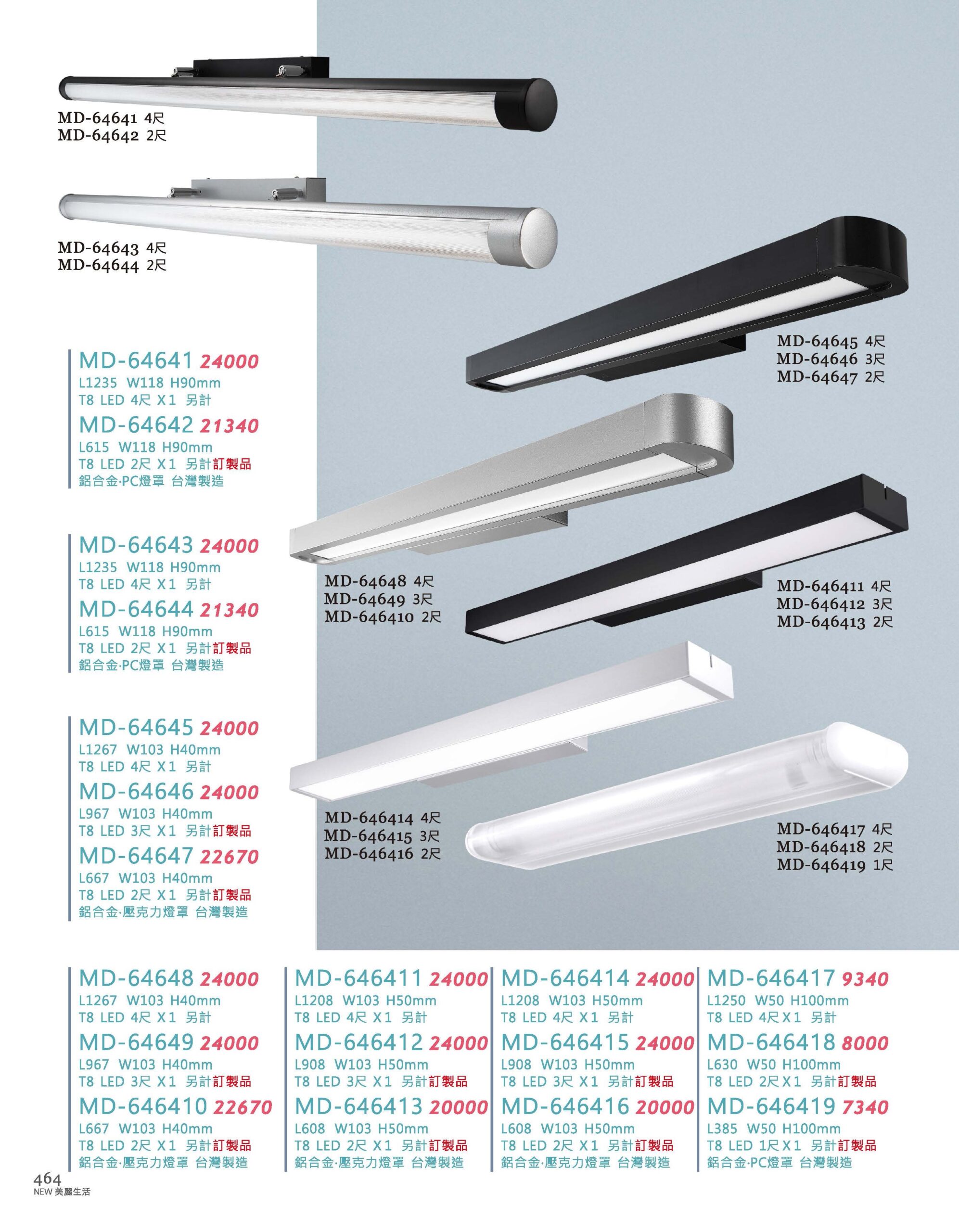 MD-P464 - 緯達燈飾