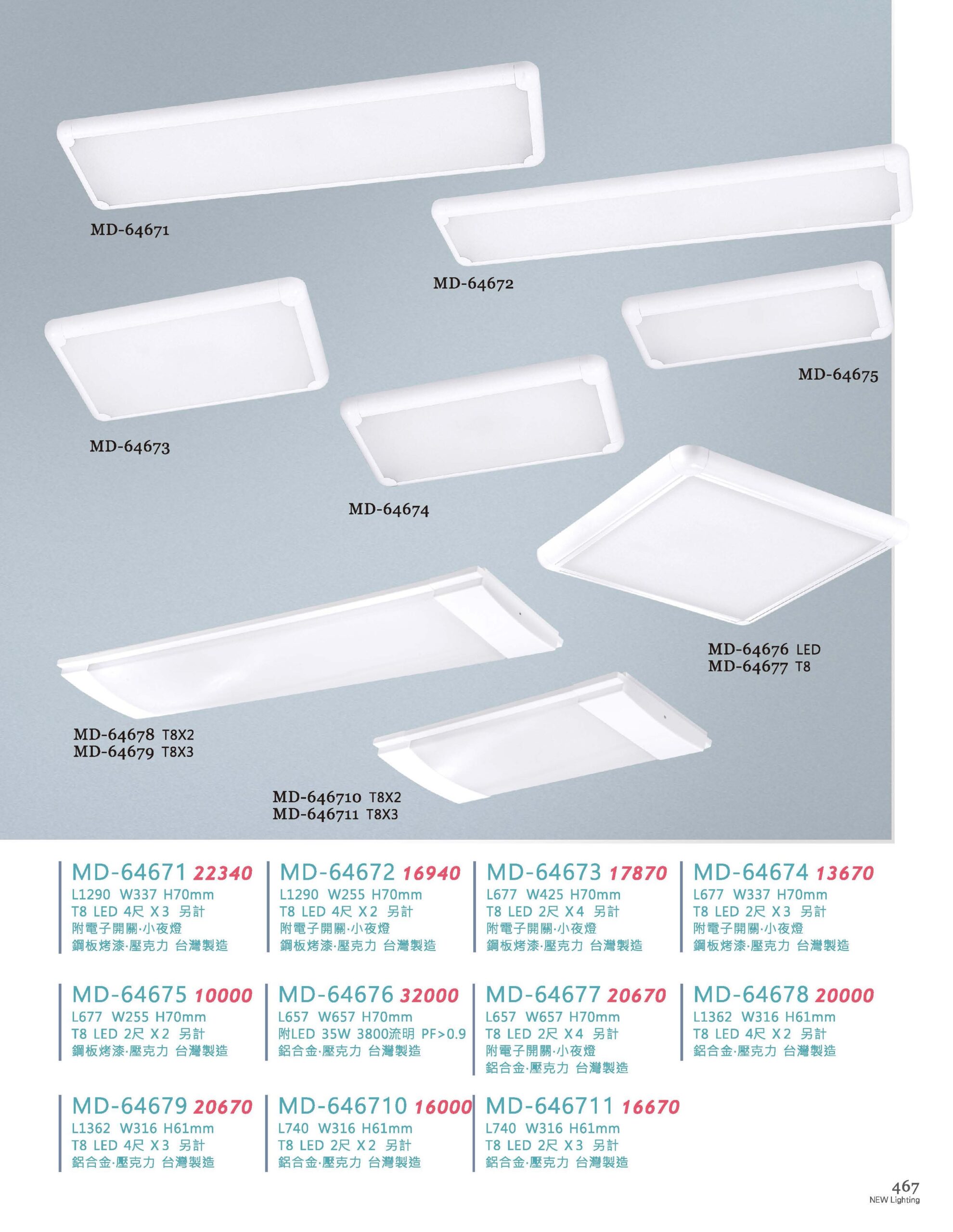 MD-P467 - 緯達燈飾